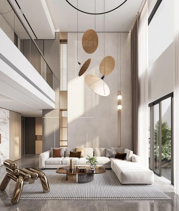 Designing a Room with High Ceilings Using Slabs – GRIFON